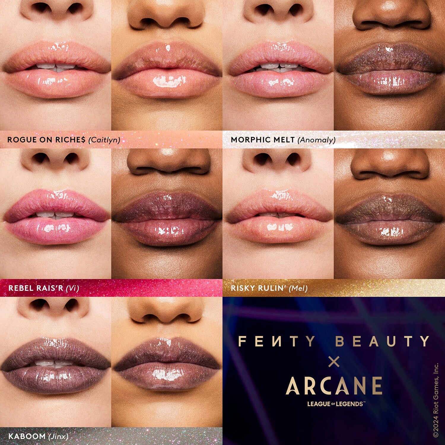 Arcane x Gloss Bomb Universal Lip Luminizer - Gloss de labios de Fenty ...
