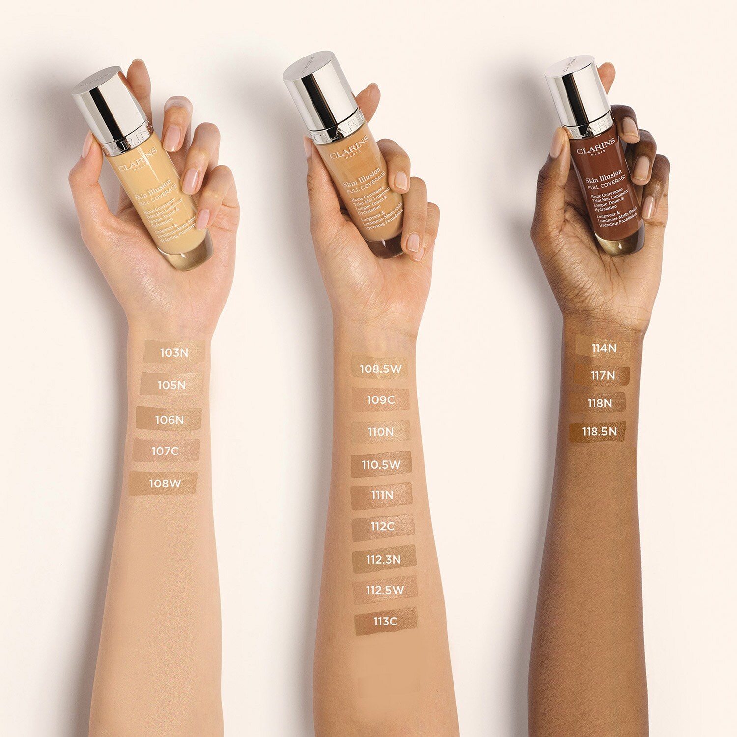 Skin Illusion FULL COVERAGE - Base de maquillaje de Clarins ≡ SEPHORA