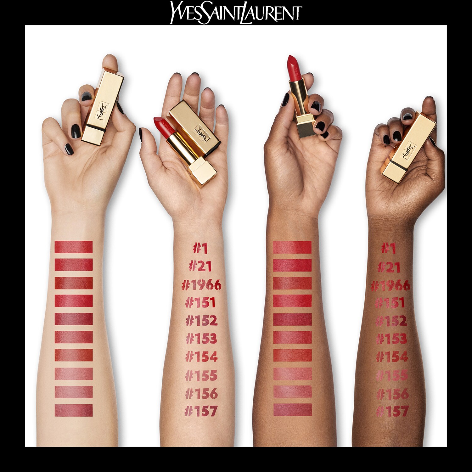 Yves Saint Laurent Rouge Pur Couture-Barra de Labios of YVES SAINT ...