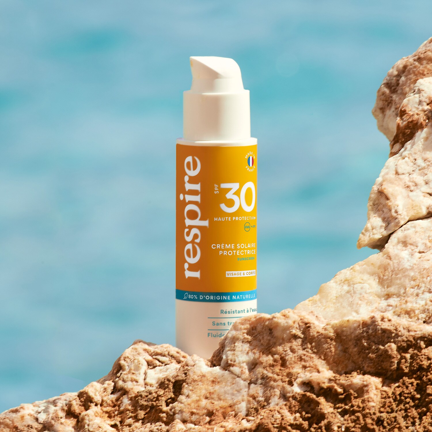 Crema Protectora Solar SPF 30 - Crema Solar Rostro y Cuerpo de Respire ...