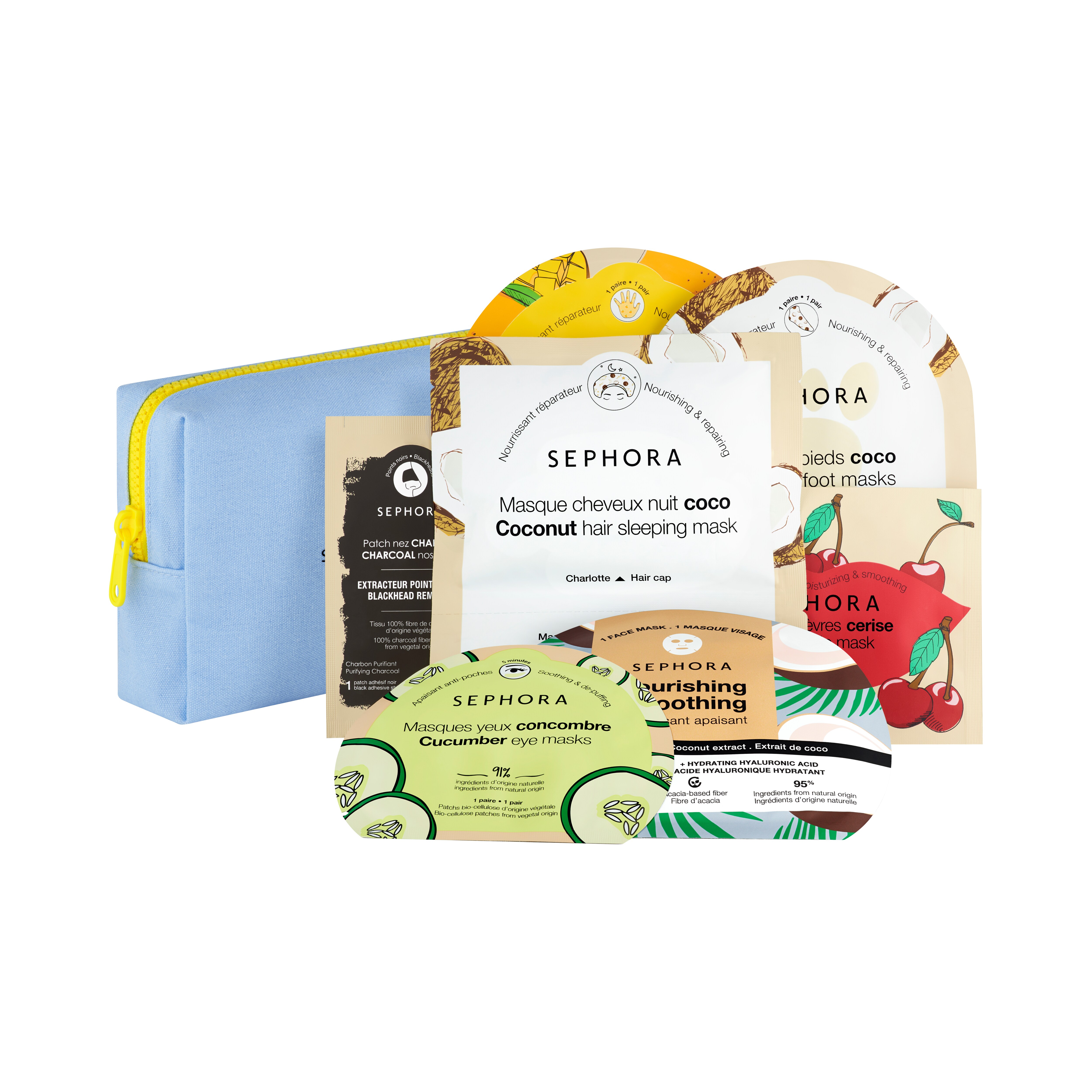 Kit de mascarillas de cabeza a pies de Sephora Collection ≡ SEPHORA