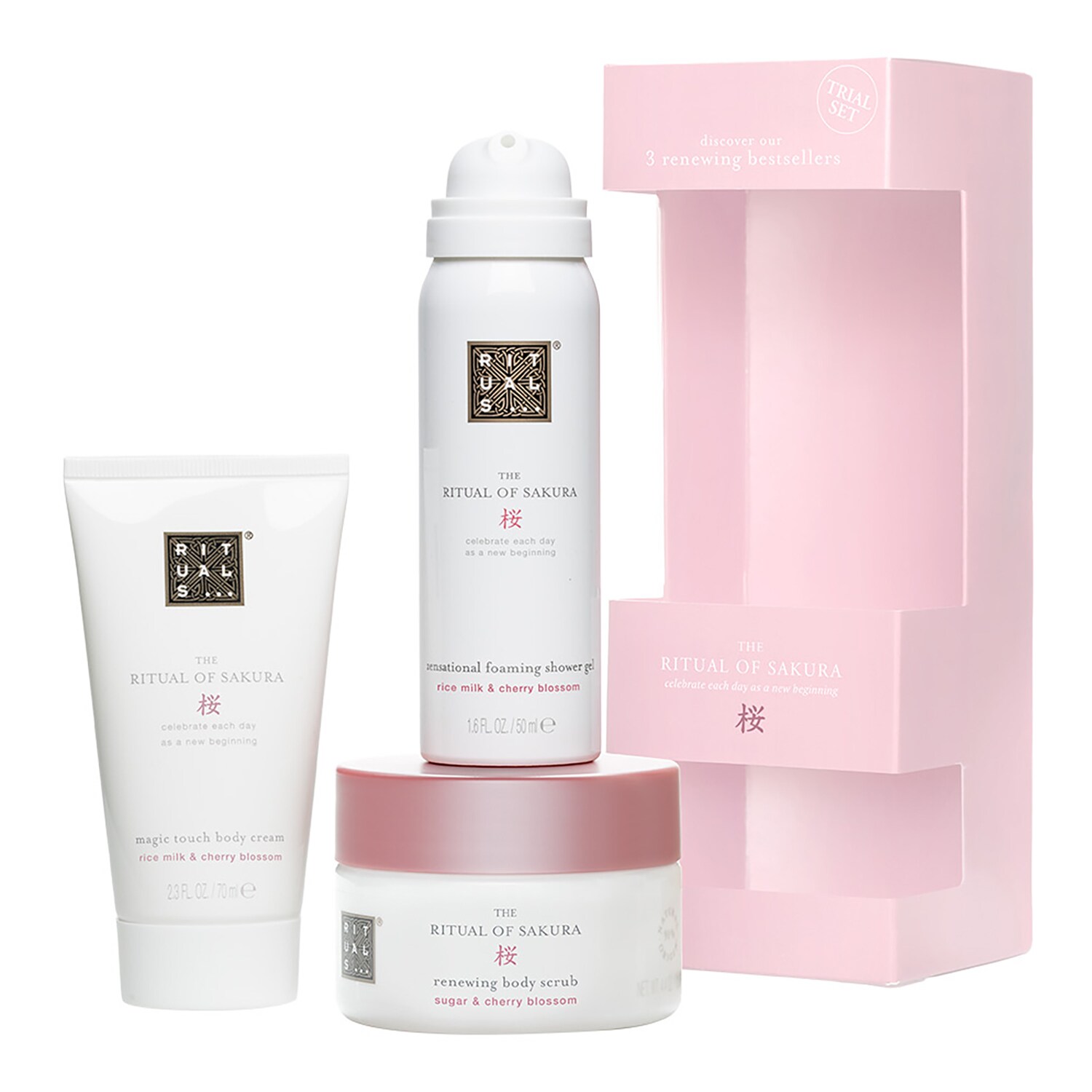 The Ritual Of Sakura Try Me Set Estuche Tratamiento Cuerpo And Baño