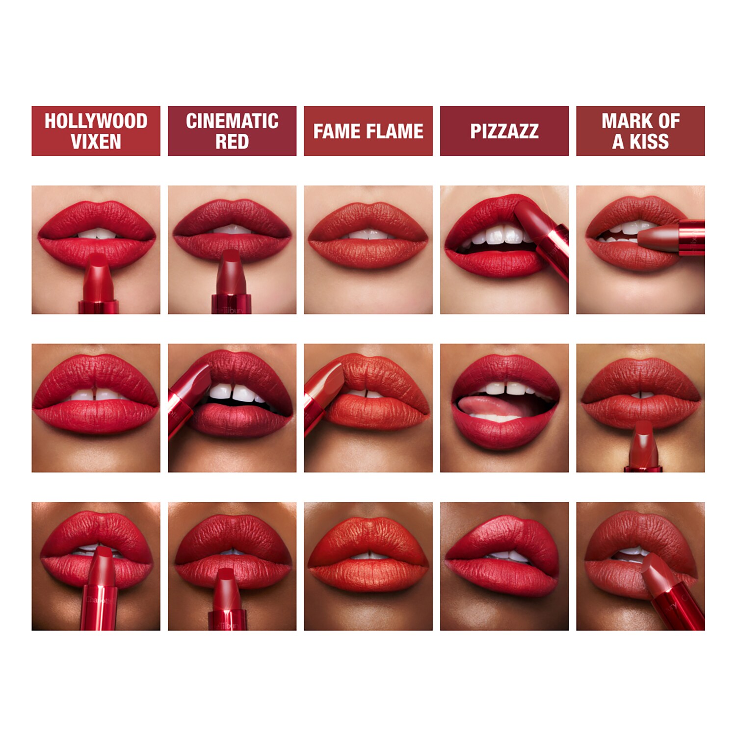 Hollywood Beauty Icon - Matte Revolution - Lápiz De Labios de Charlotte ...