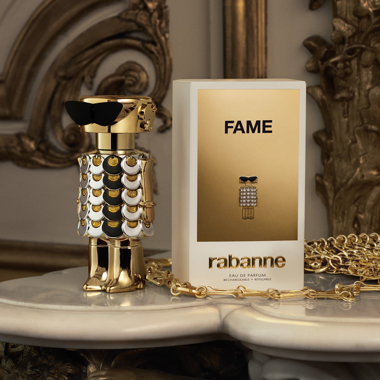 Fame Eau de Parfum - Perfume femenino recarga de Rabanne Fragances ≡ ...