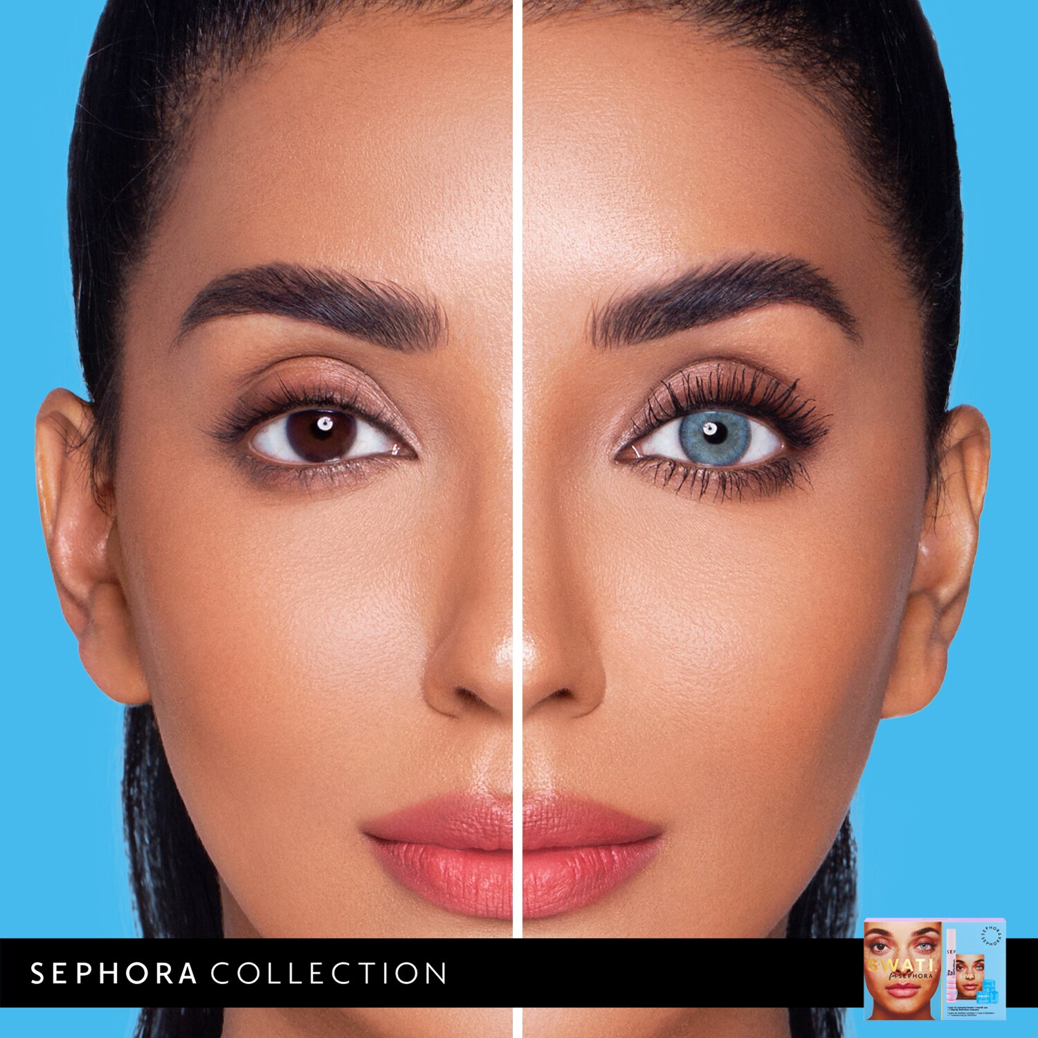 SWATI for SEPHORA - Kit de lentillas de colores y máscara de pestañas ...