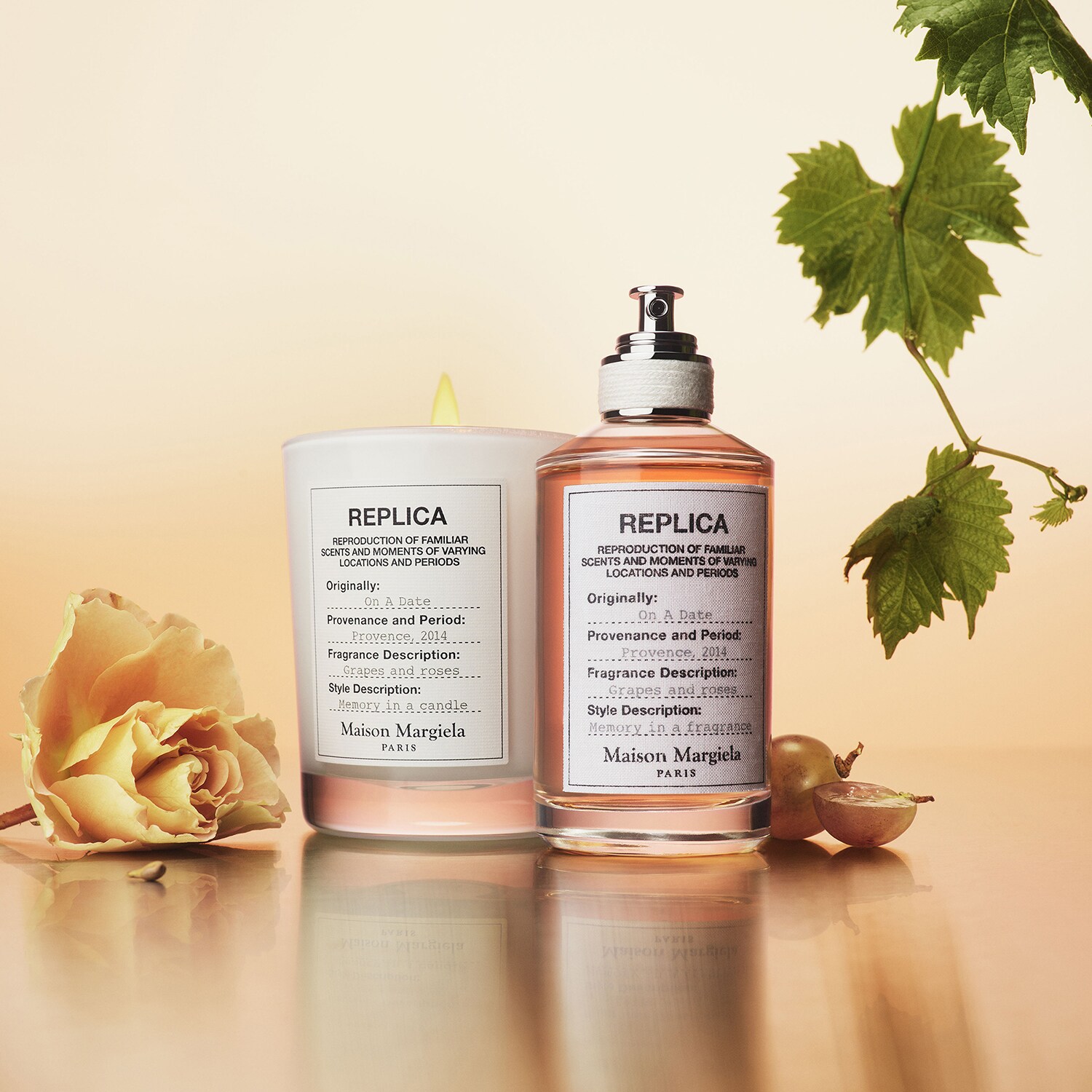 Replica On A Date - Fruity Chypre Eau De Toilette de Maison Margiela ≡ ...