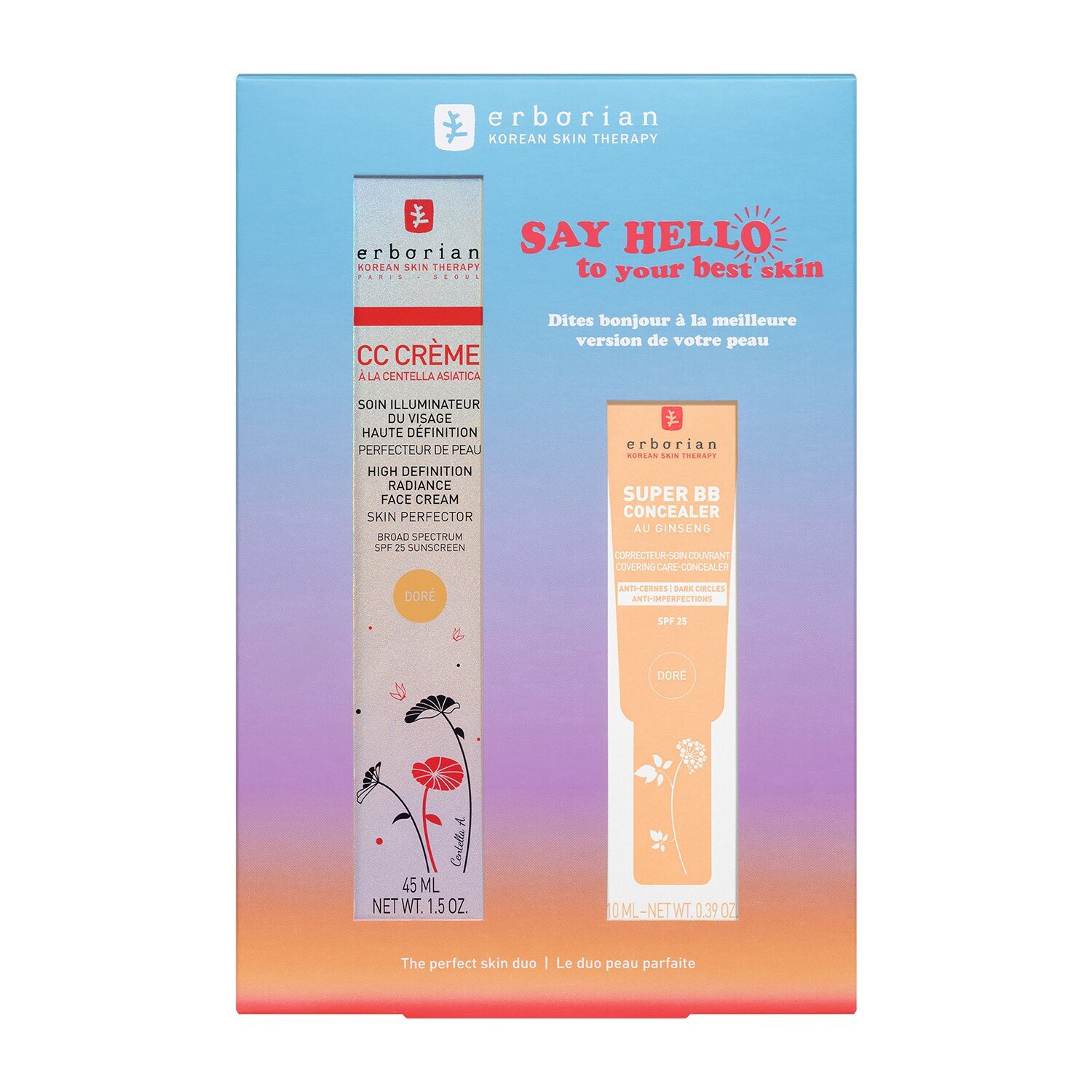 Kit CC Crème x Super BB Concealer - El dúo piel perfecta de Erborian ≡ SEPHORA