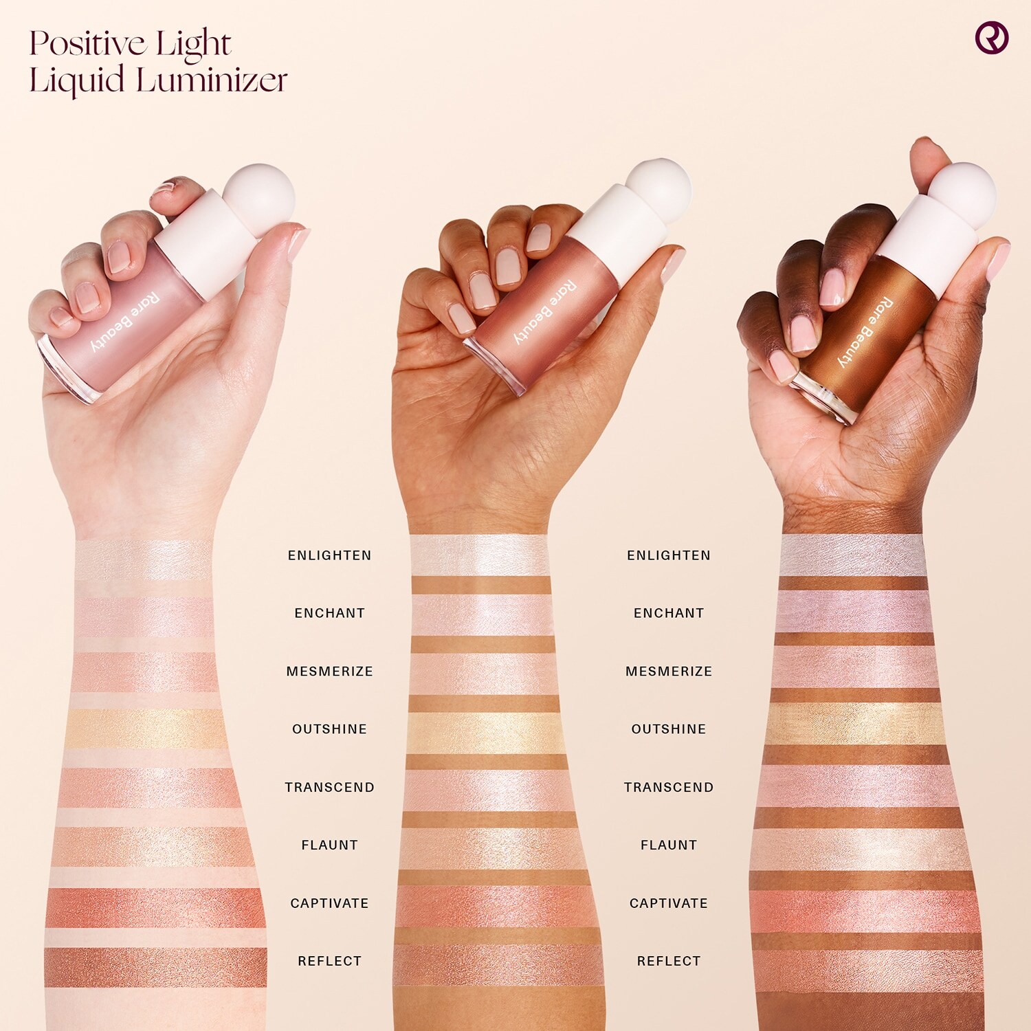 Positive Light - Iluminador líquido de Rare Beauty ≡ SEPHORA