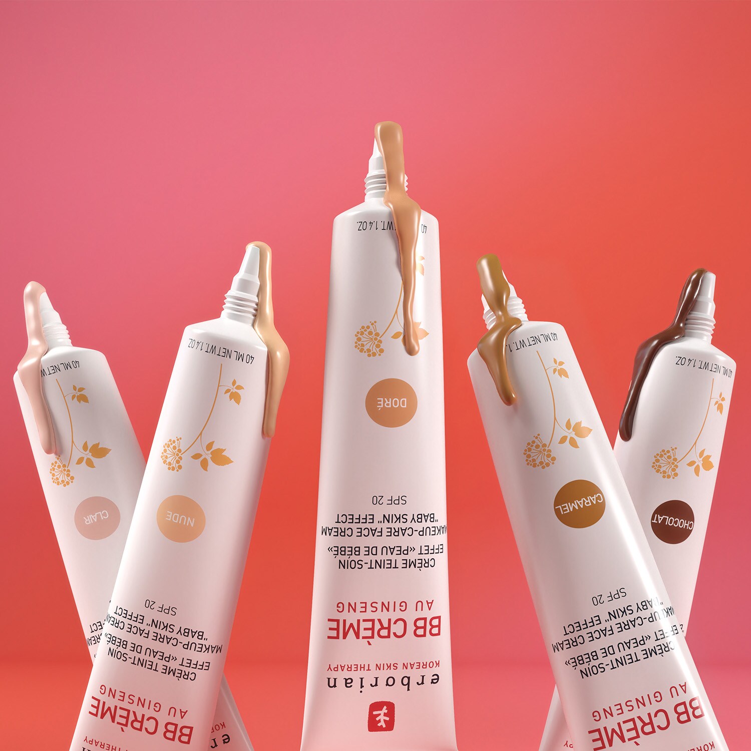 BB Crème con Ginseng - Crema facial con color de Erborian ≡ SEPHORA