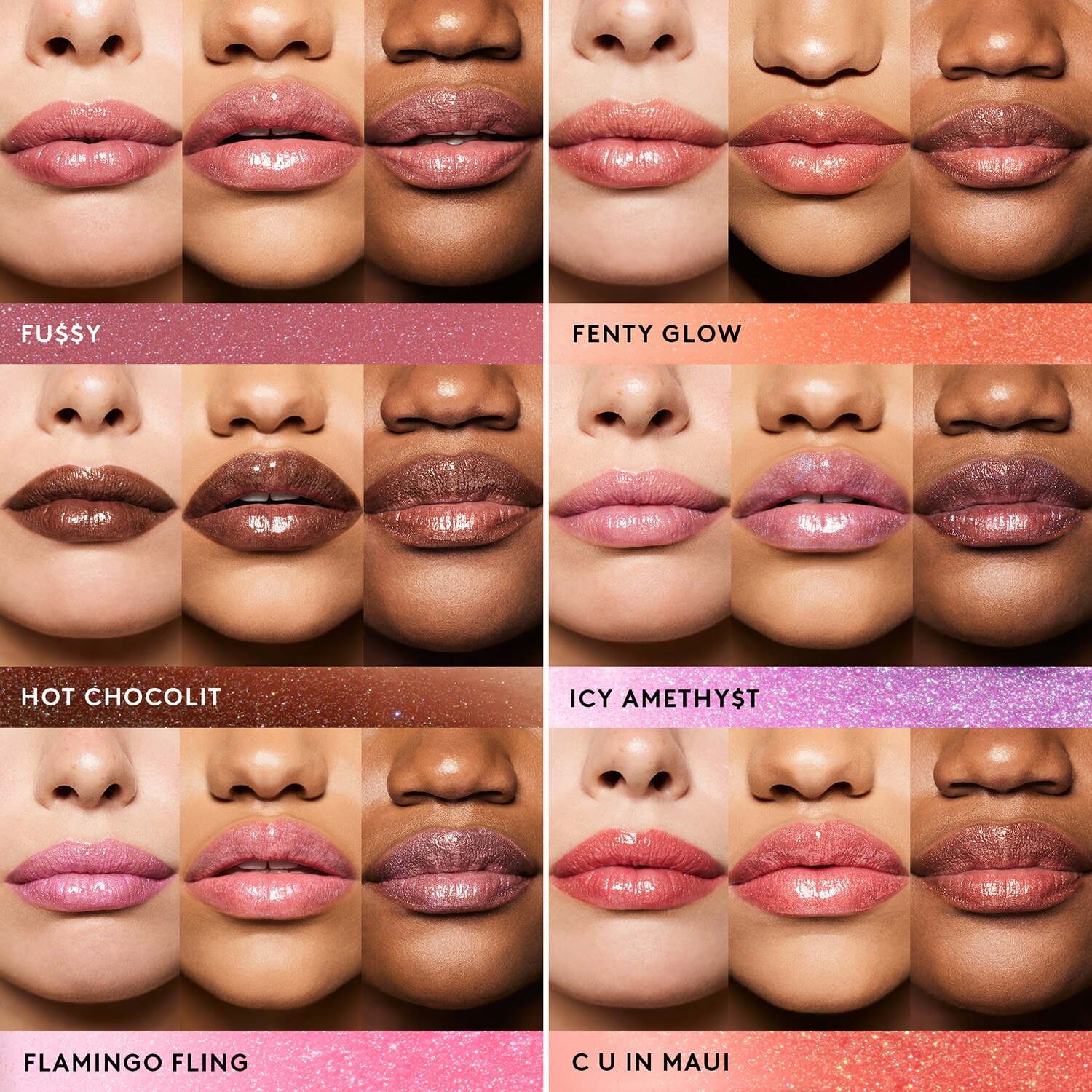 Gloss Bomb Stix - Brillo de labios con purpurina de Fenty Beauty ≡ SEPHORA